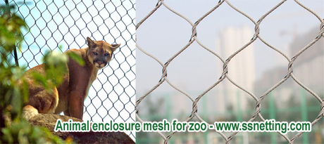 Animal enclosure mesh for zoo - Liulin Zoo Mesh Supplier